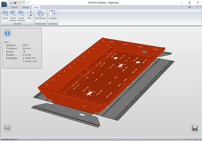 Nesting, IoT software for sheet metal and composite -JETCAM